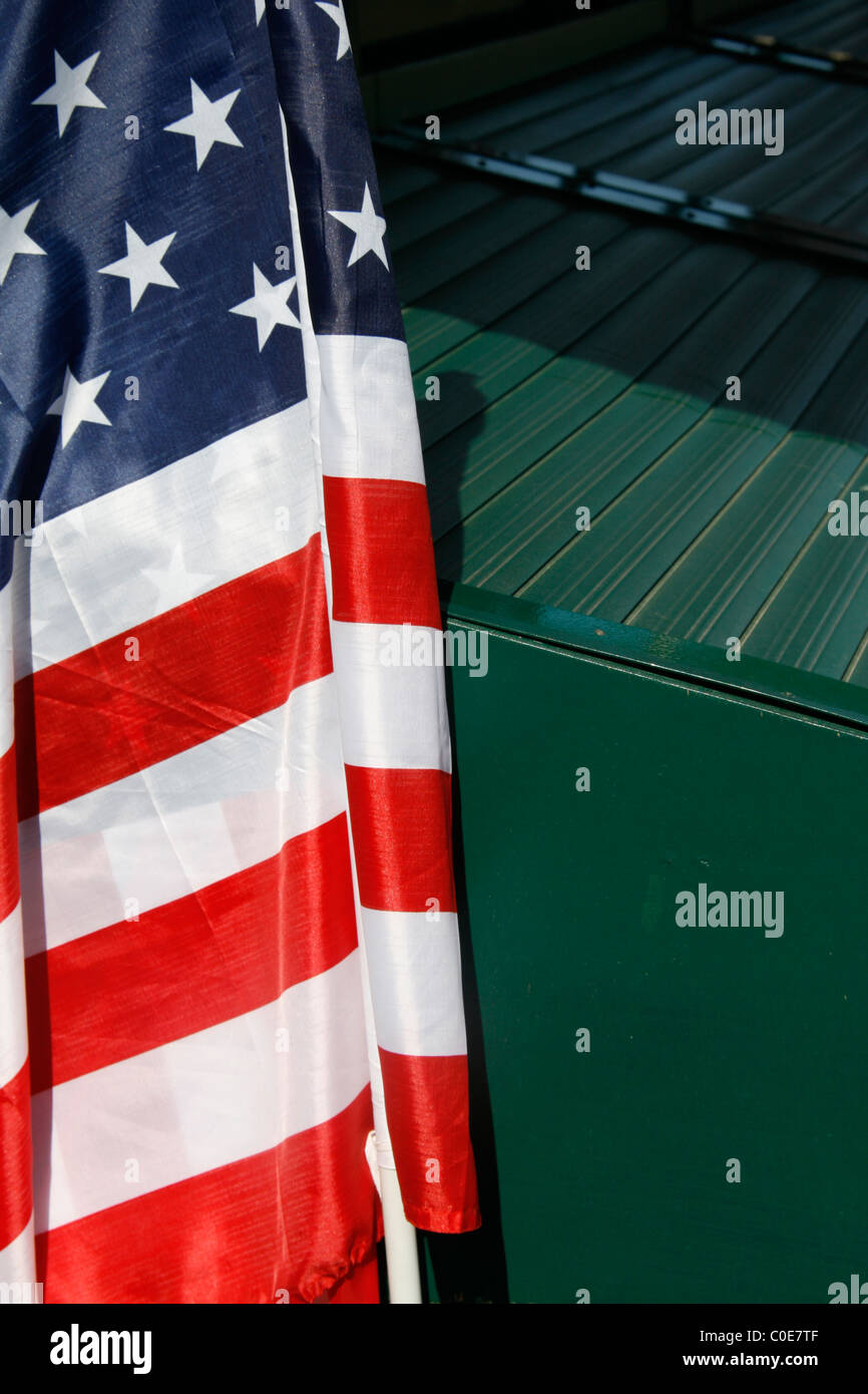 one american flag Stock Photo - Alamy