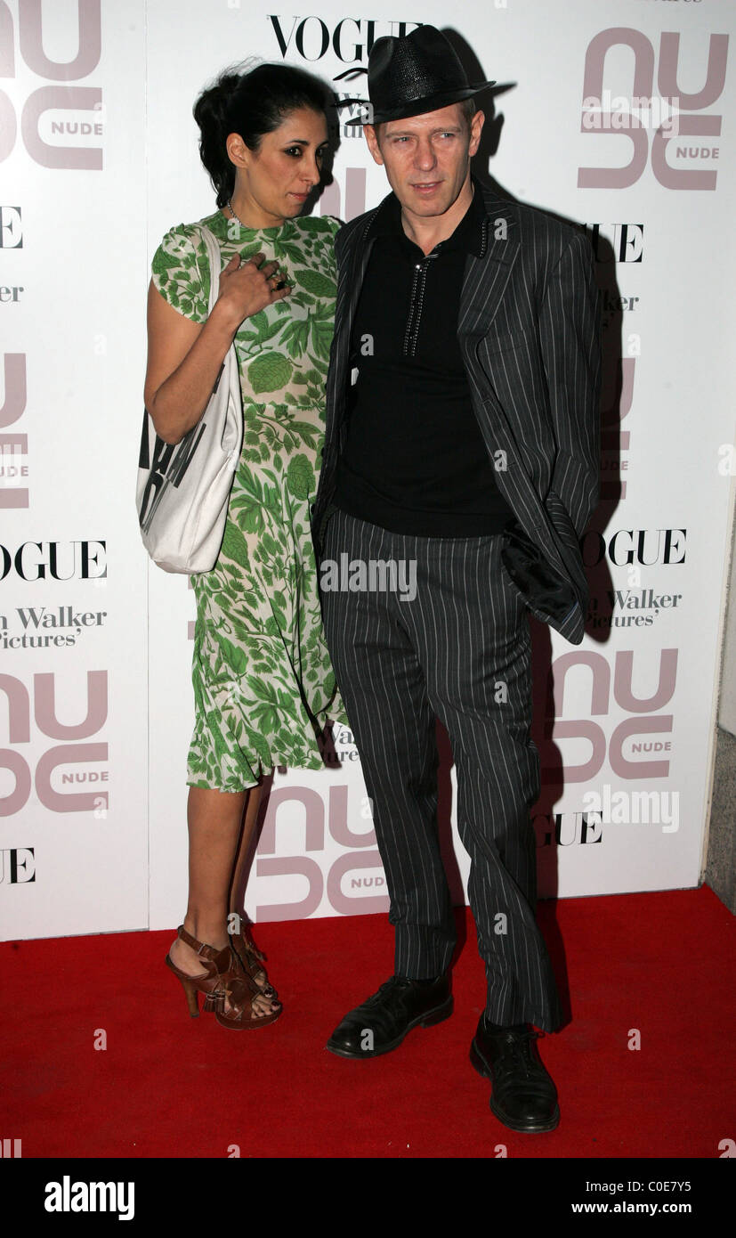 Serena Rees and Paul Simonon Vogue magazine hosts an event to launch ...