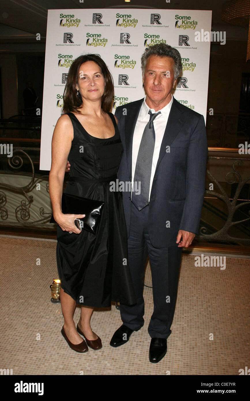 Dustin Hoffman and Lisa Gottsegen The Rainforest Foundation Fund's ...