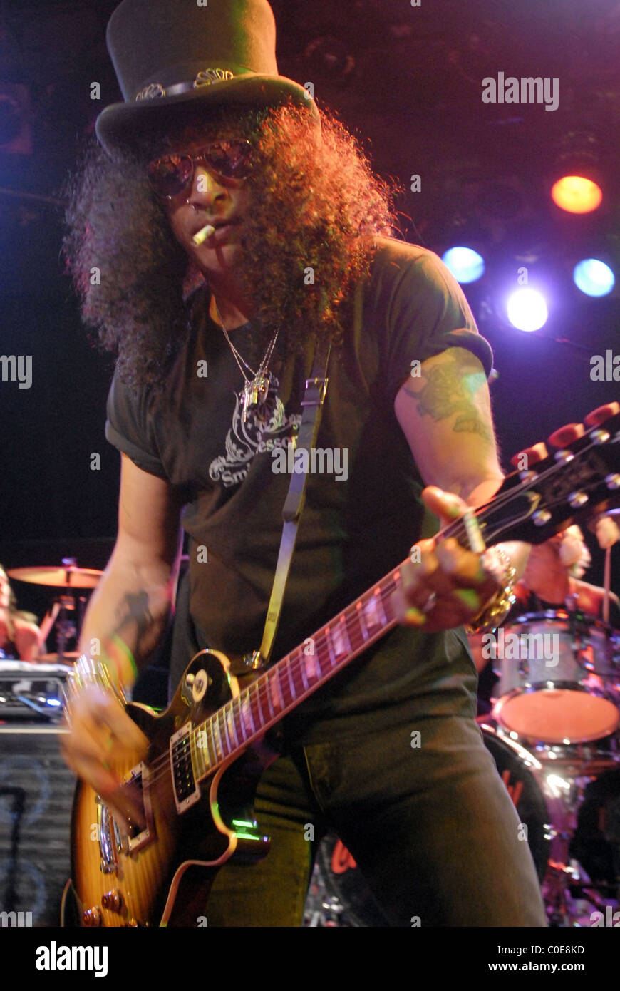 Slash playing with Camp Freddy at the Roxy Los Angeles, California - 08 ...