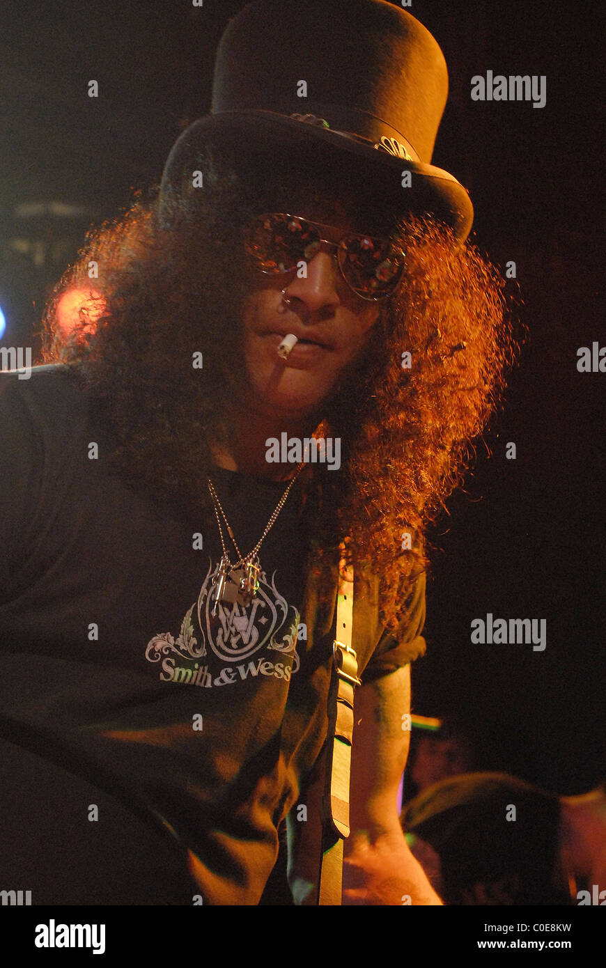 Slash playing with Camp Freddy at the Roxy Los Angeles, California - 08 ...