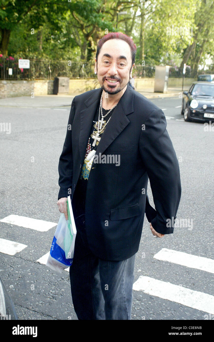 David Gest shopping at Carluccio's London, England - 09.05.08 Stock ...