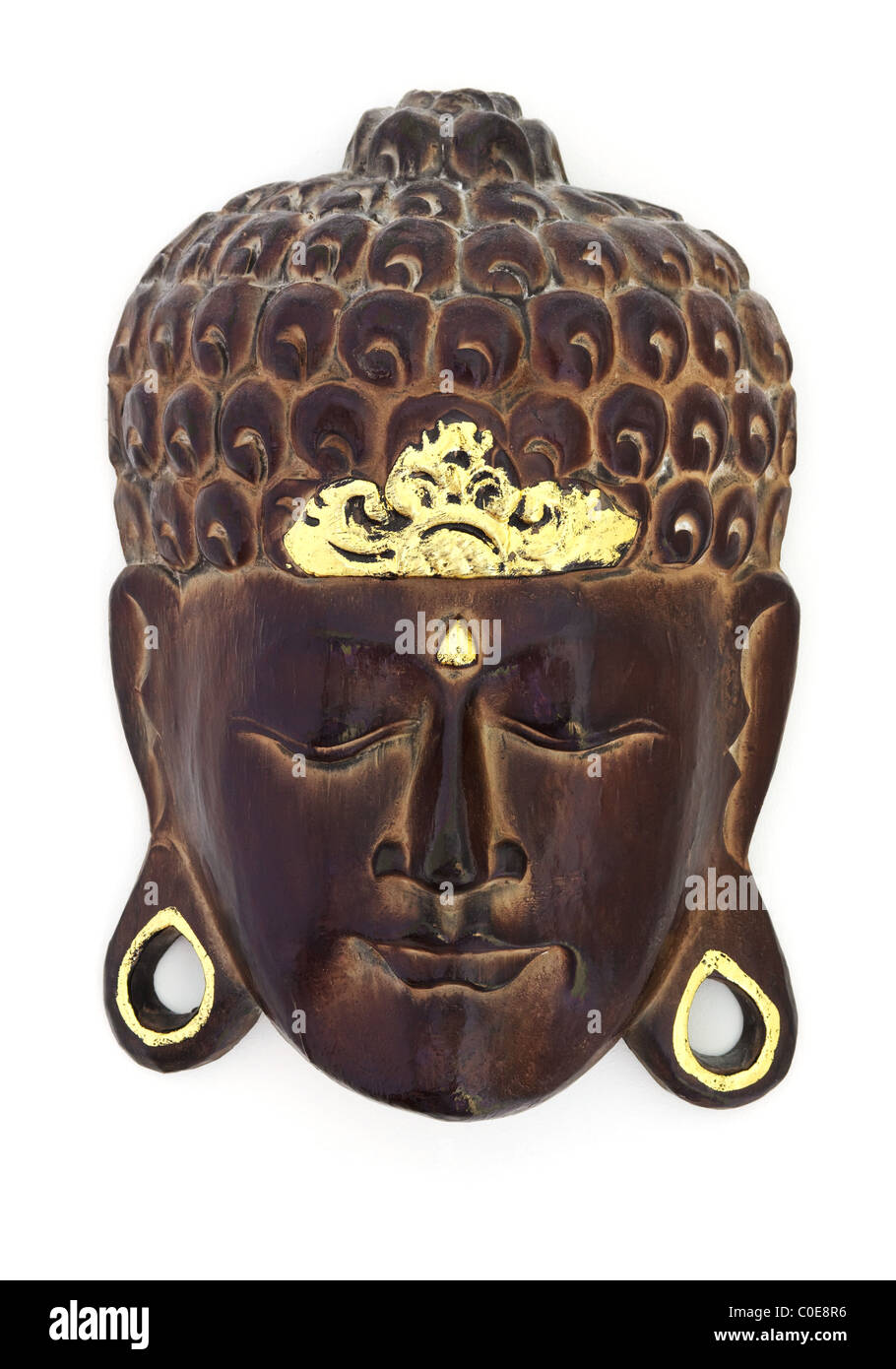 Wooden face mask hi-res stock photography and images - Alamy