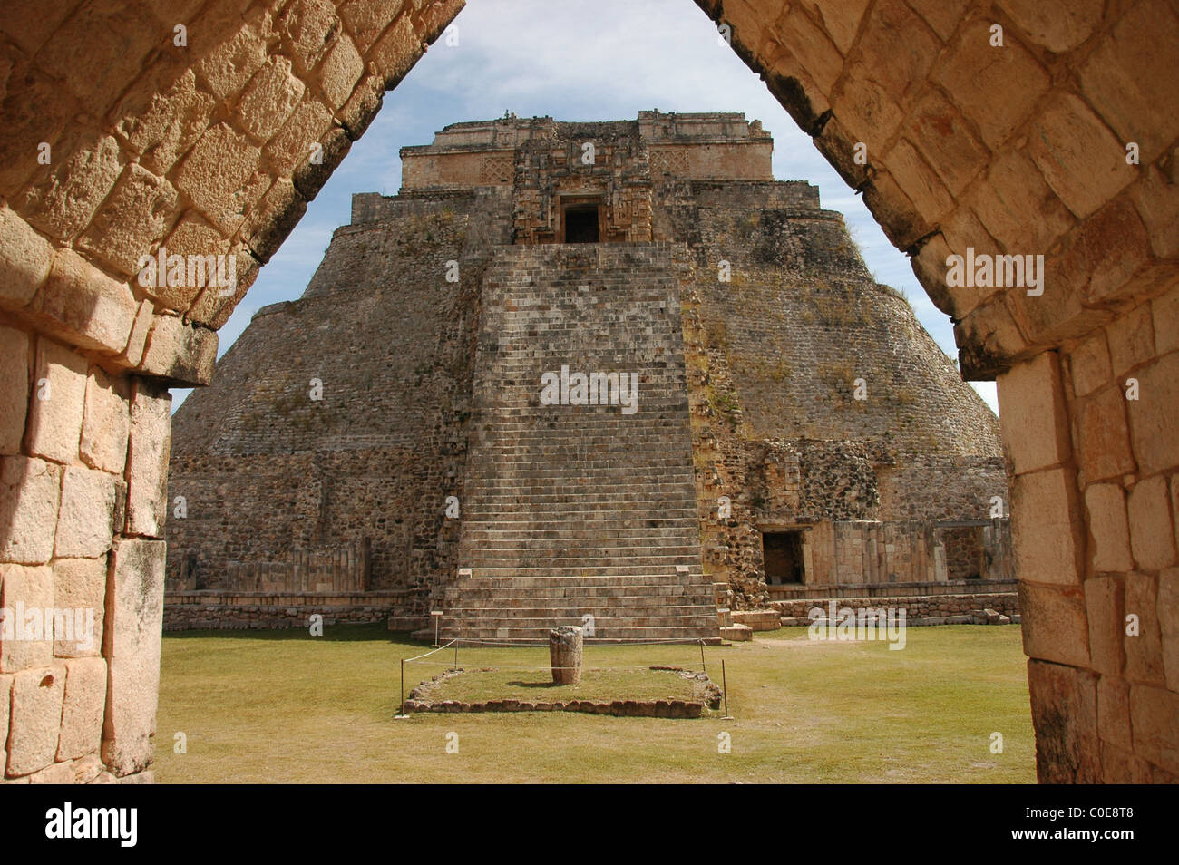 Uxmal pyramid hi-res stock photography and images - Alamy