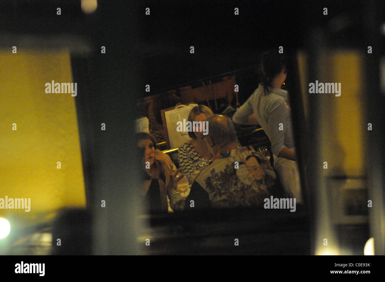 Sarah Jessica Parker and Udo Walz having dinner at Lutter & Wegner ...
