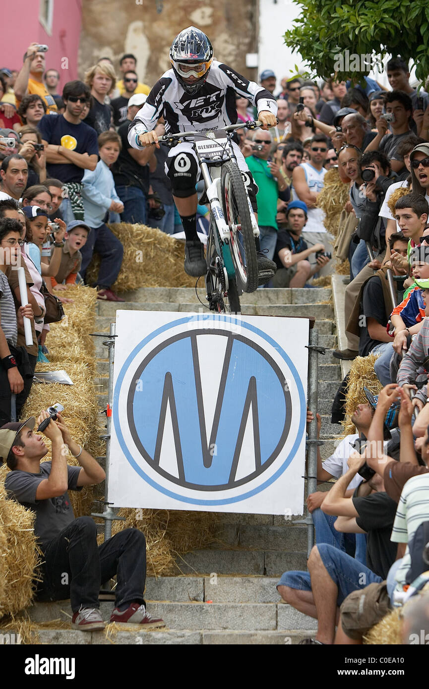 Nathan Rennie (AUS) of team Santa Cruz during the 9th annual Lisboa ...