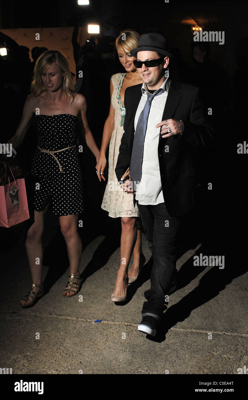 Paris hilton benji madden sober hi-res stock photography and images - Alamy