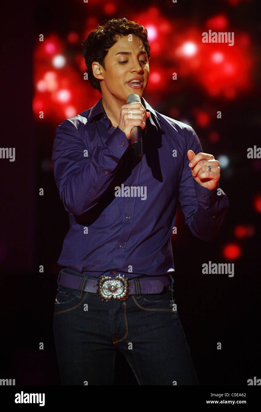 Fady Maalouf Dress rehearsal for the finals of German "Pop Idol"-TV ...