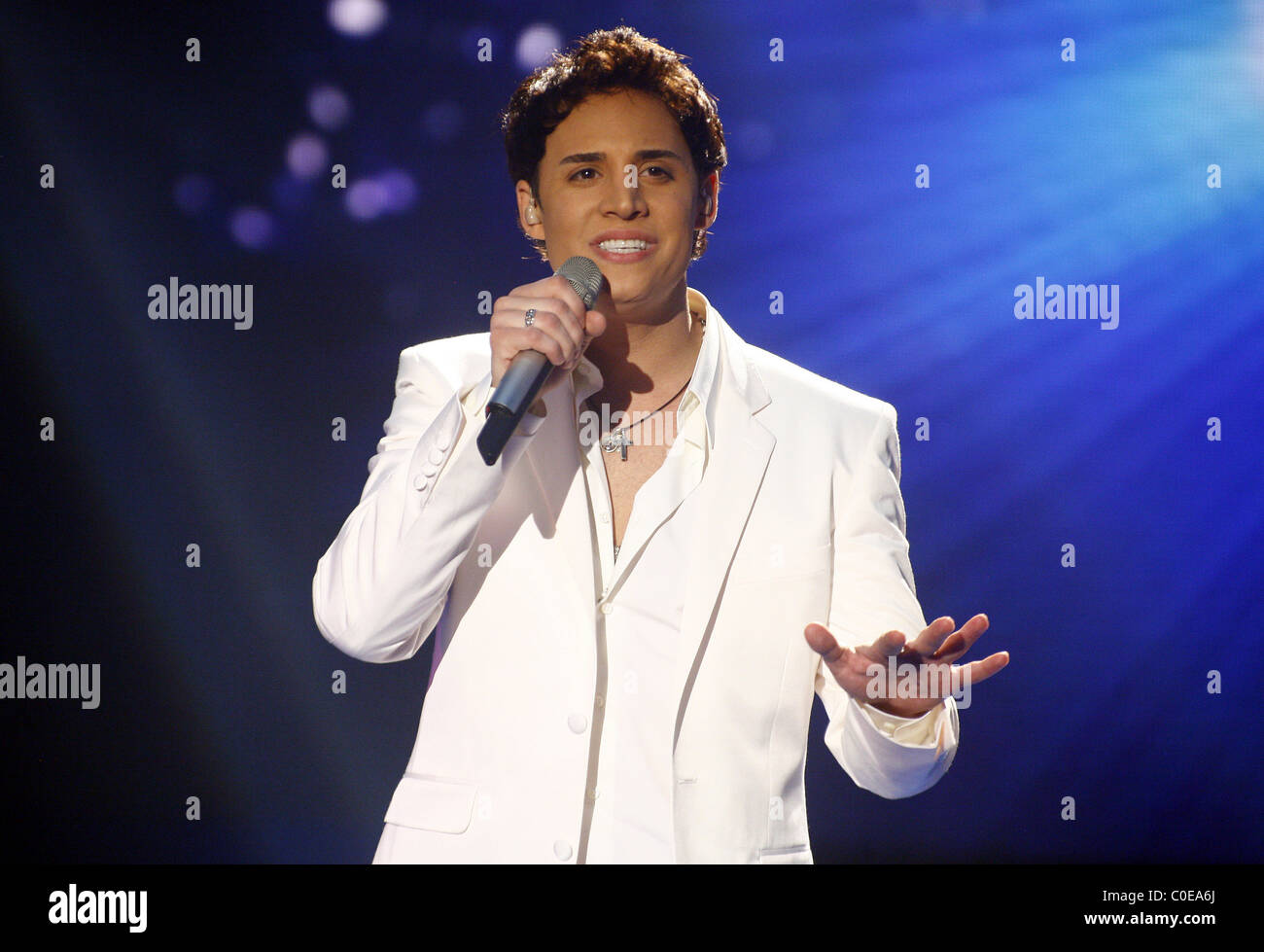 Fady Maalouf Dress rehearsal for the finals of German "Pop Idol"-TV ...