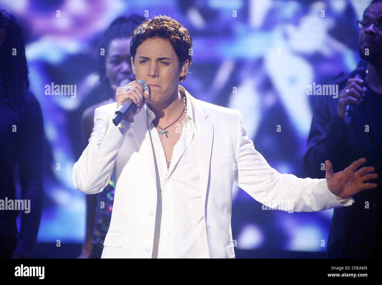 Fady Maalouf Dress rehearsal for the finals of German "Pop Idol"-TV ...