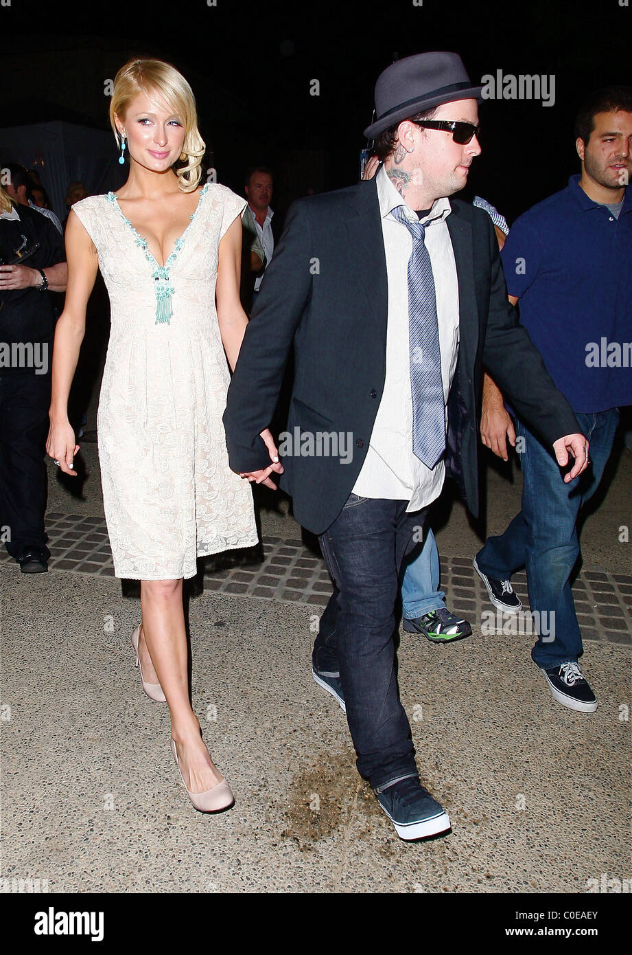 Paris hilton benji madden sober hi-res stock photography and images - Alamy