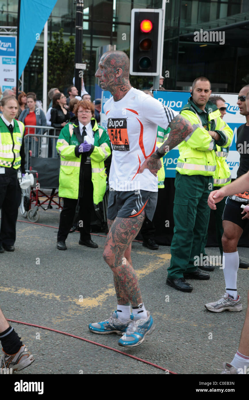 BUPA 10K run Manchester, England - 18.05.08 247images Stock Photo - Alamy