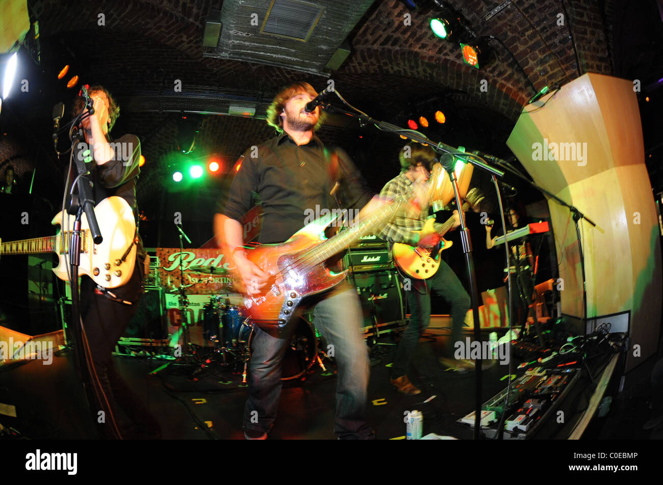 The Automatic' perform live on stage 2008 Great Escape Music Festival ...