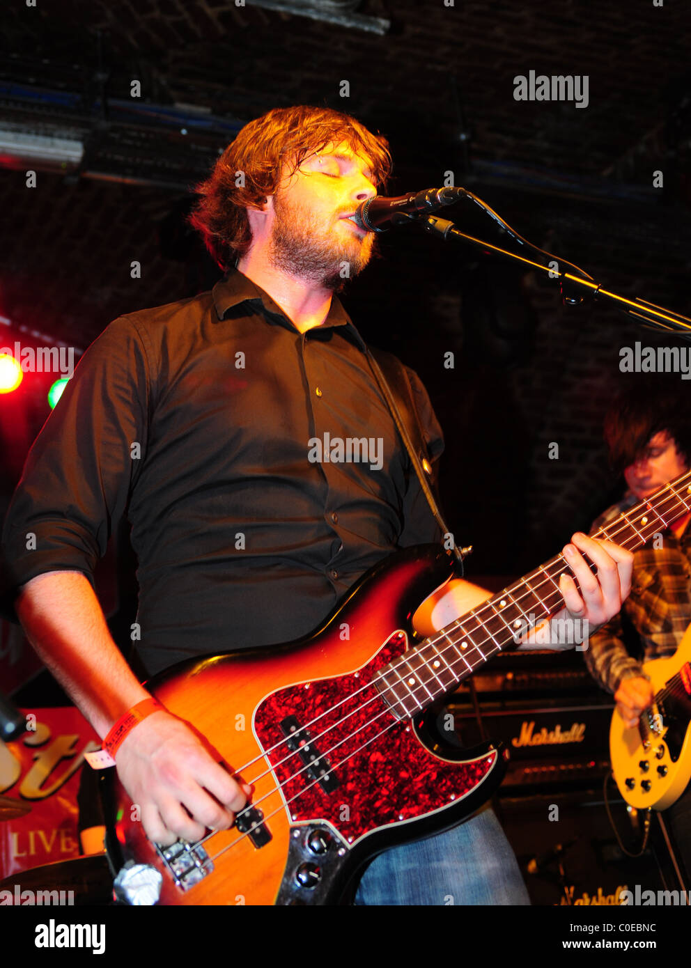 Robin Hawkins of 'The Automatic' performs live on stage 2008 Great ...