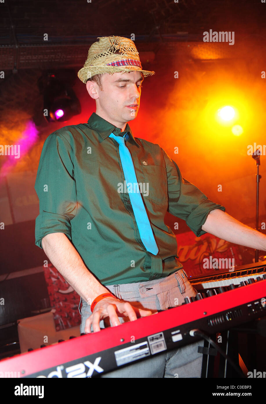 Sam Sparro performs live on stage 2008 Great Escape Music Festival ...
