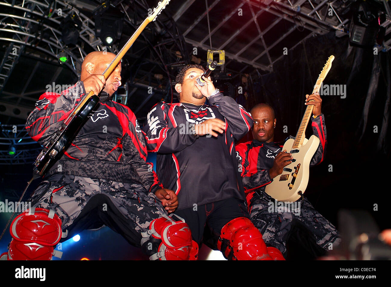 Carimi performing at the 10th Annual Compas Festival held at the Miami ...
