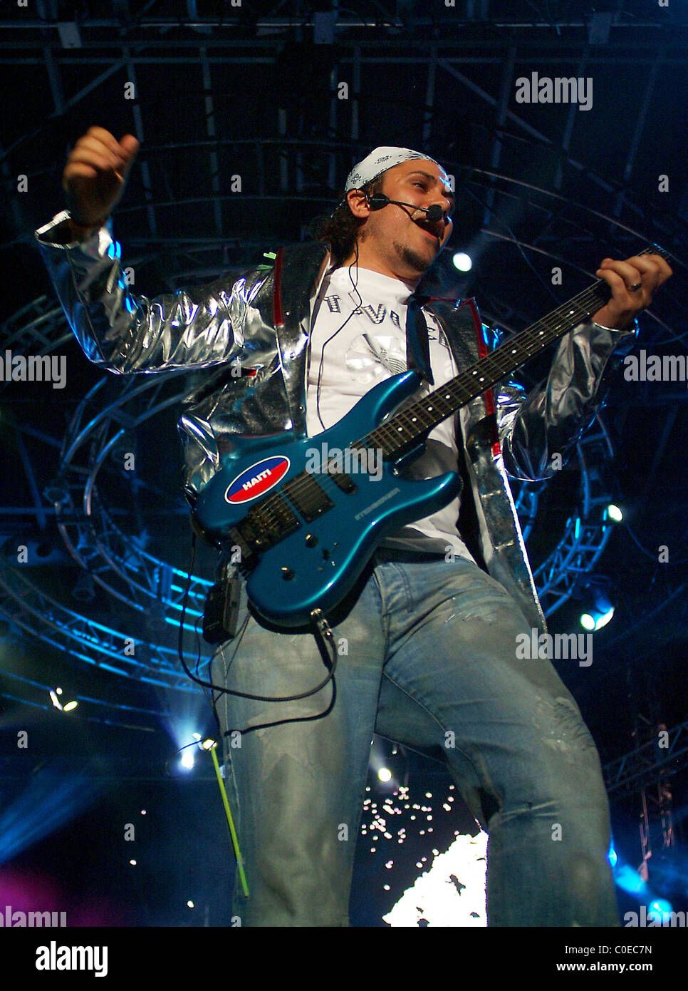 T-Vice performing on stage at the 10th Annual Compas Festival held at ...