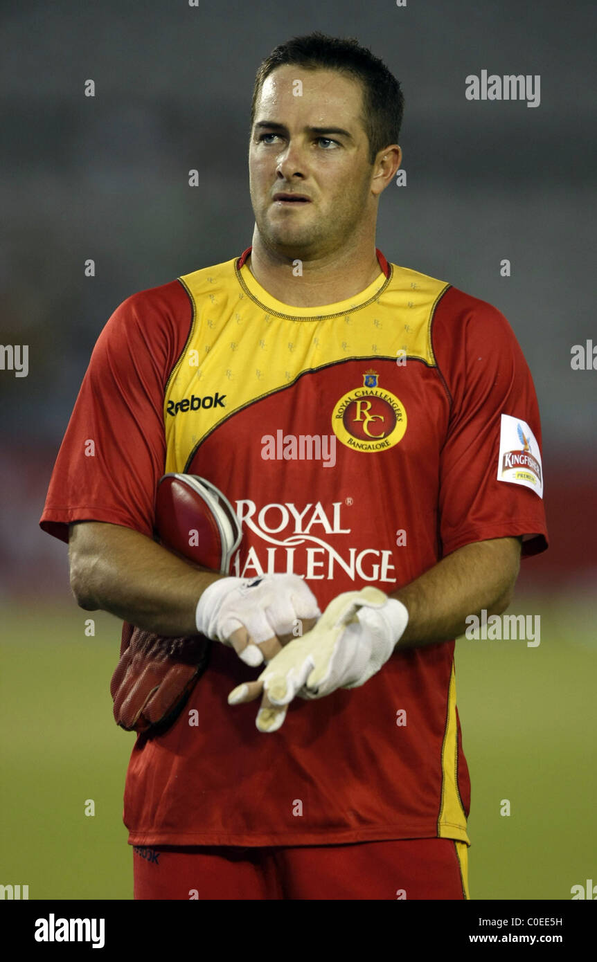 Mark Boucher player of the Royal Challengers during an IPL (Indian ...