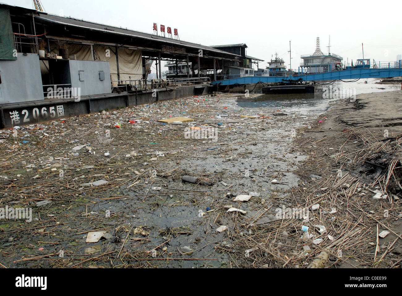 RIVER CLEAN-UP A massive clean-up operation has been launched in China ...