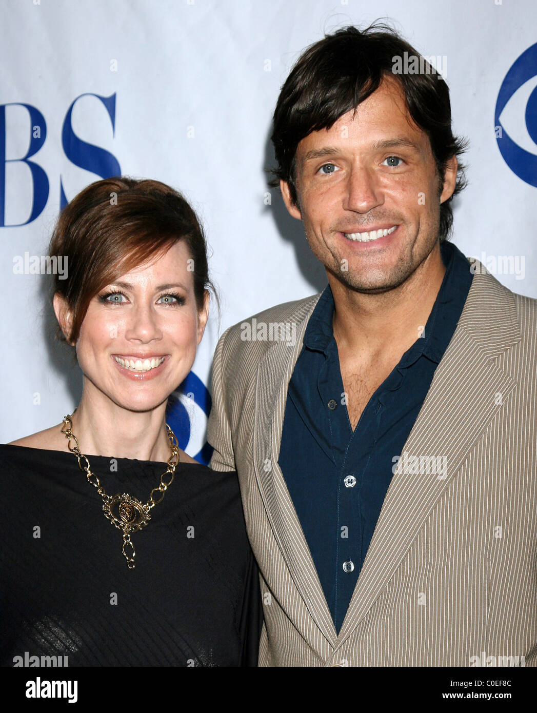 Miriam Shor and Josh Hopkins 'Swingtown' series premiere party held at ...