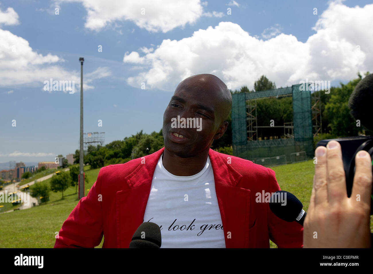 Olympic Sprinter, Nigerian and a Portuguese citizen since 2001 Francis ...