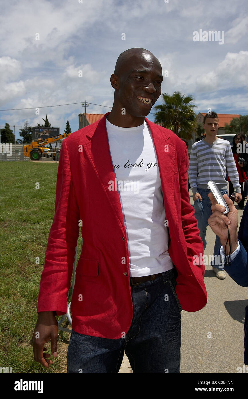 Olympic Sprinter, Nigerian and a Portuguese citizen since 2001 Francis ...