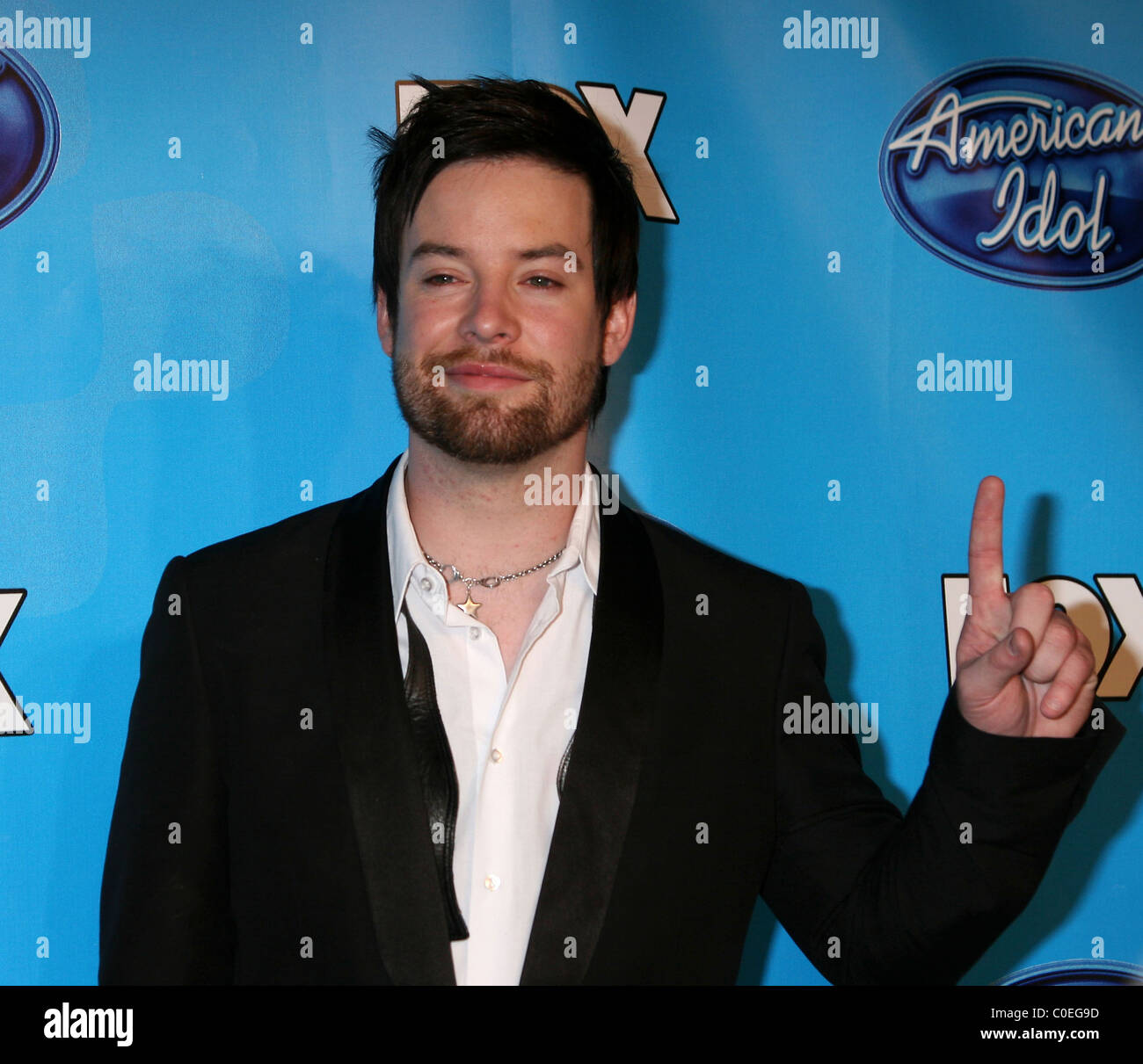 David Cook American Idol Season 7 Grand Finale held at the Nokia ...
