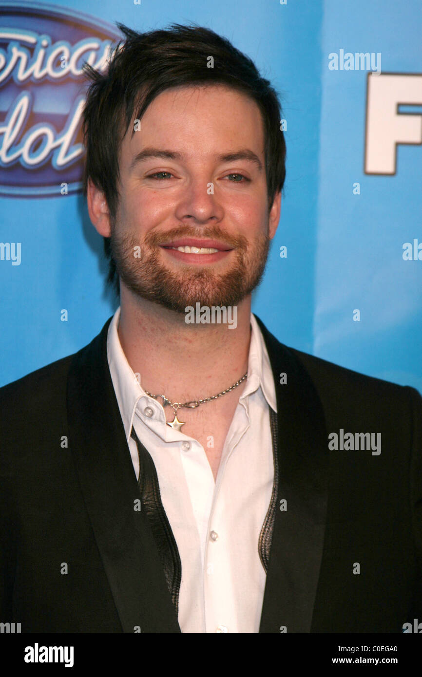 David Cook American Idol Season 7 Grand Finale held at the Nokia ...