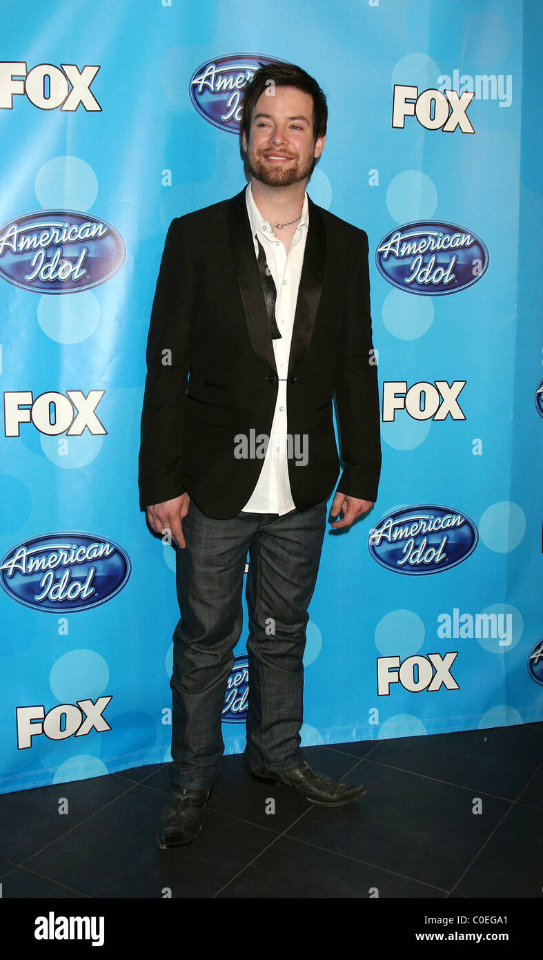 David Cook American Idol Season 7 Grand Finale held at the Nokia ...