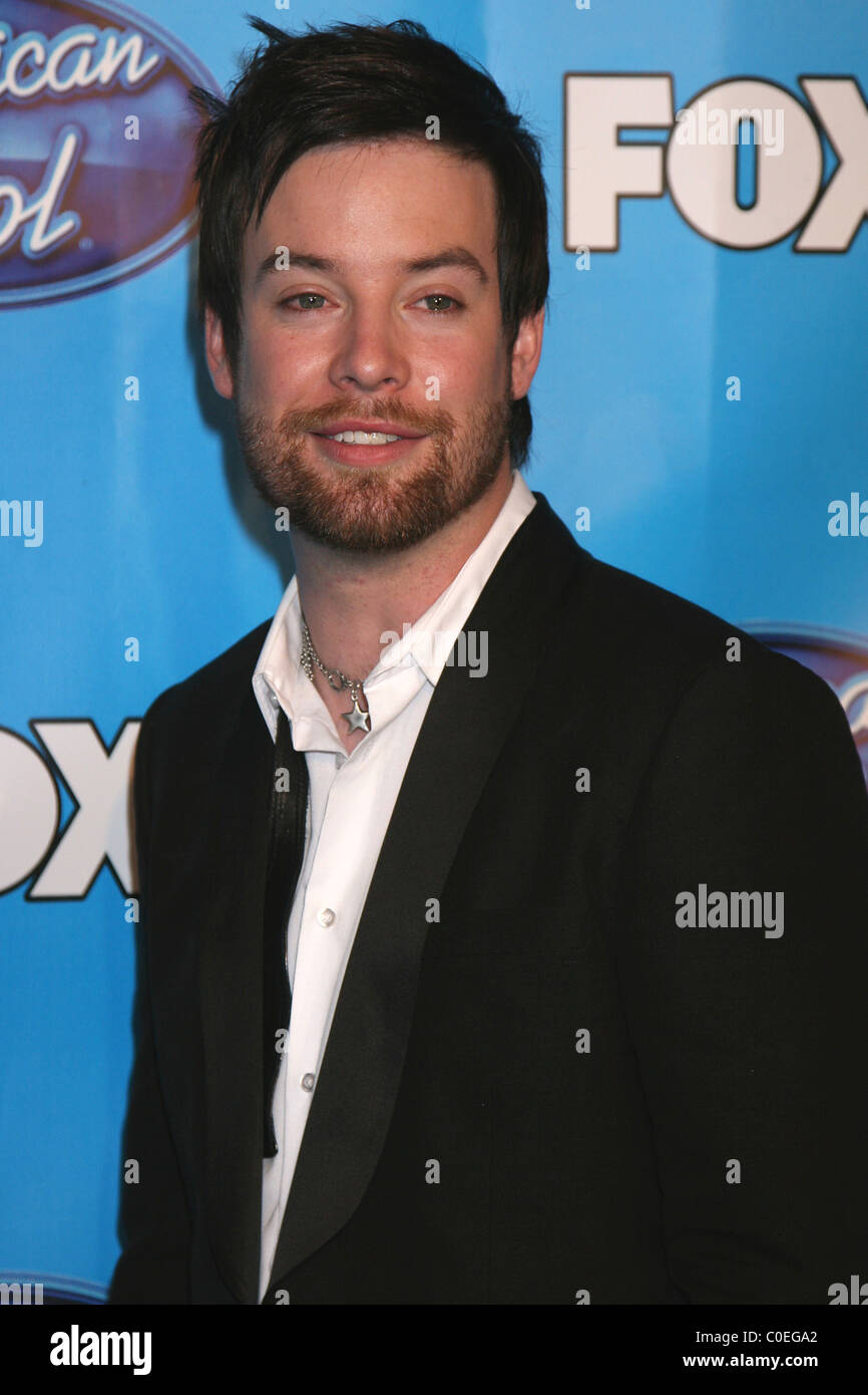 David Cook American Idol Season 7 Grand Finale held at the Nokia ...