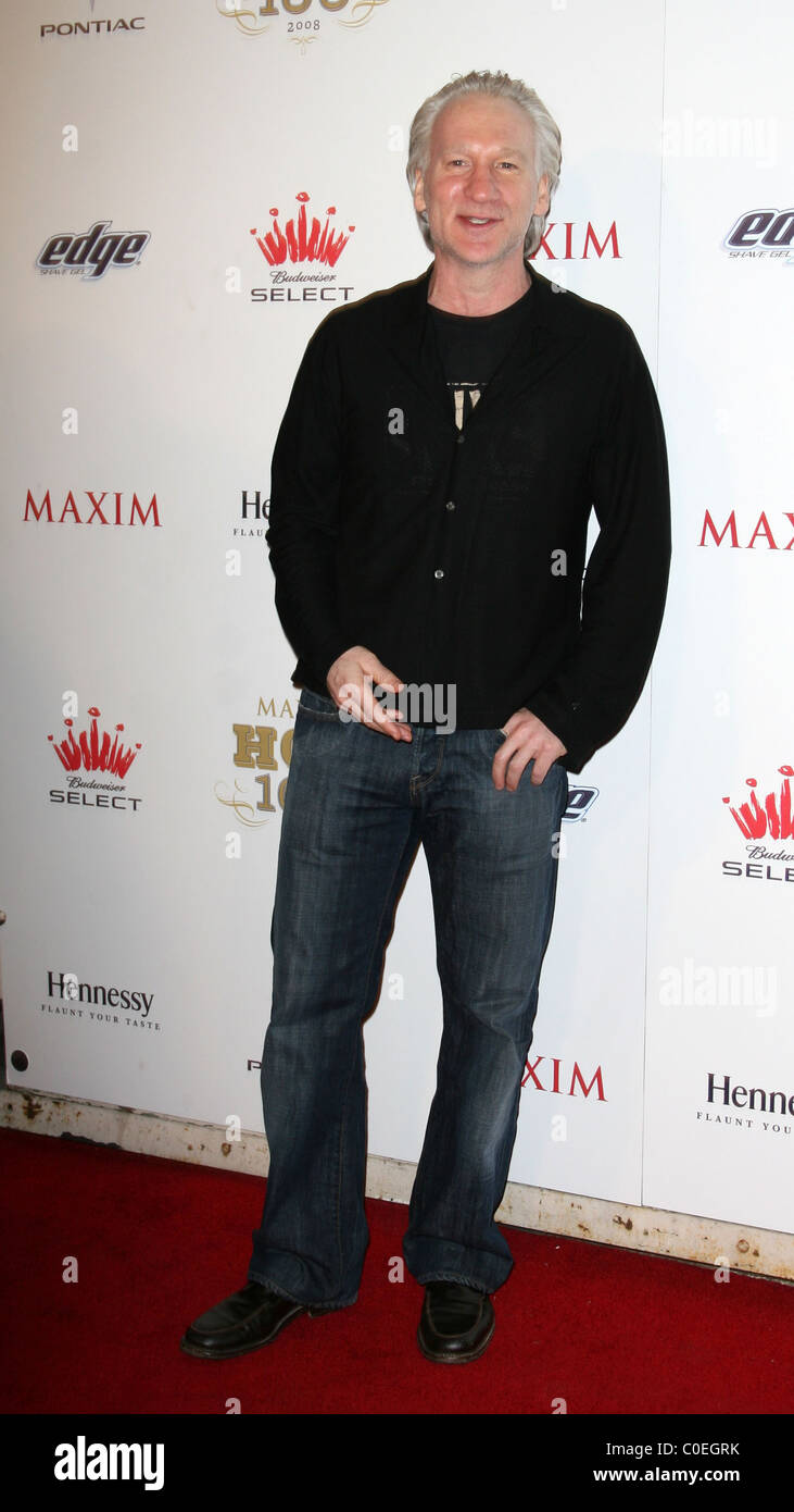 Bill Maher Maxim's 2008 Hot 100 celebrating the world's most beautiful ...