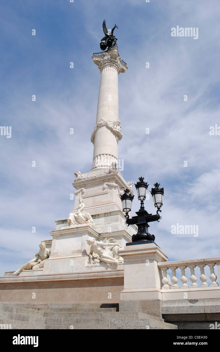 Monuments des Girondins in Bordeaux, France Stock Photo - Alamy