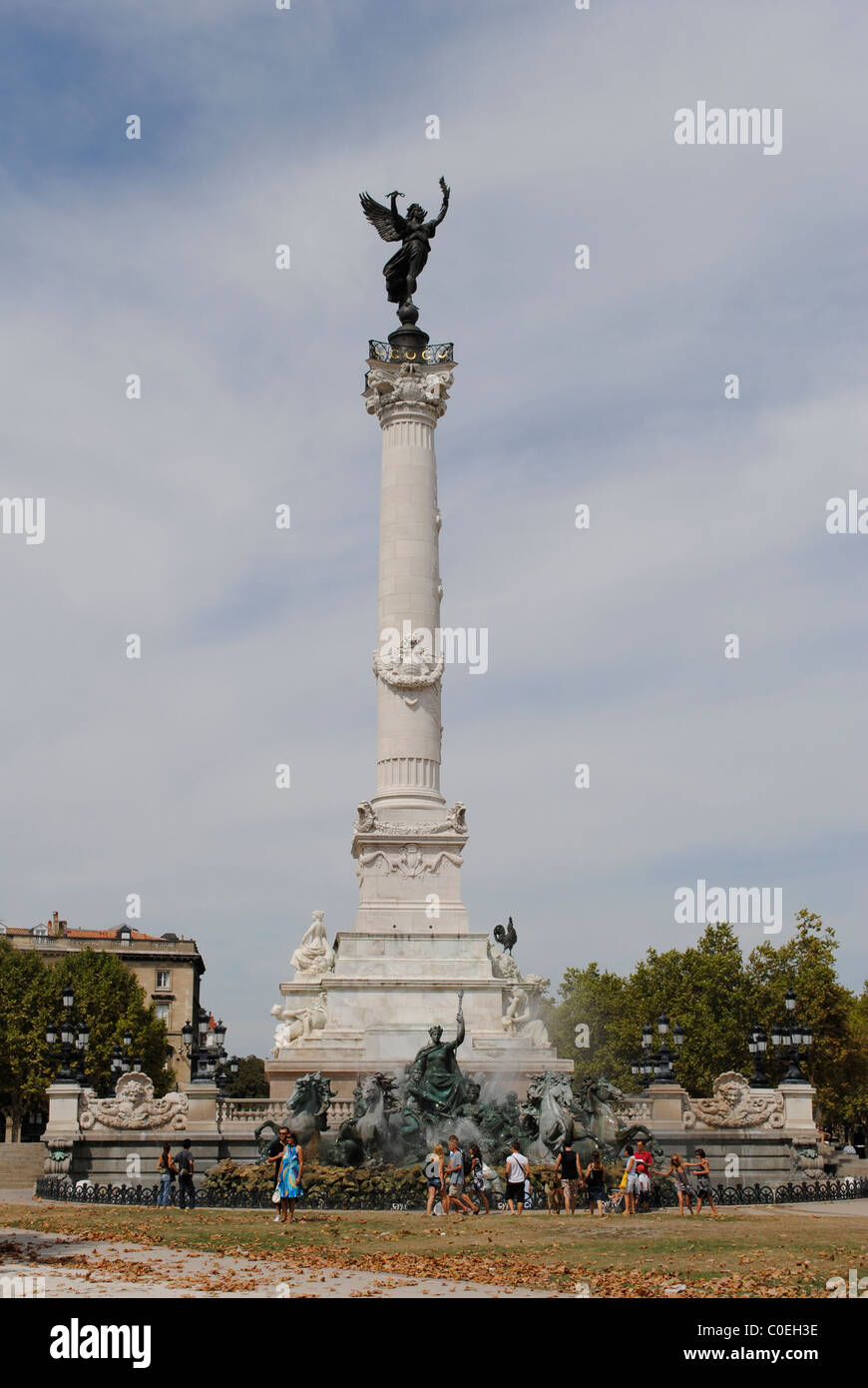 Monuments des Girondins in Bordeaux, France Stock Photo - Alamy
