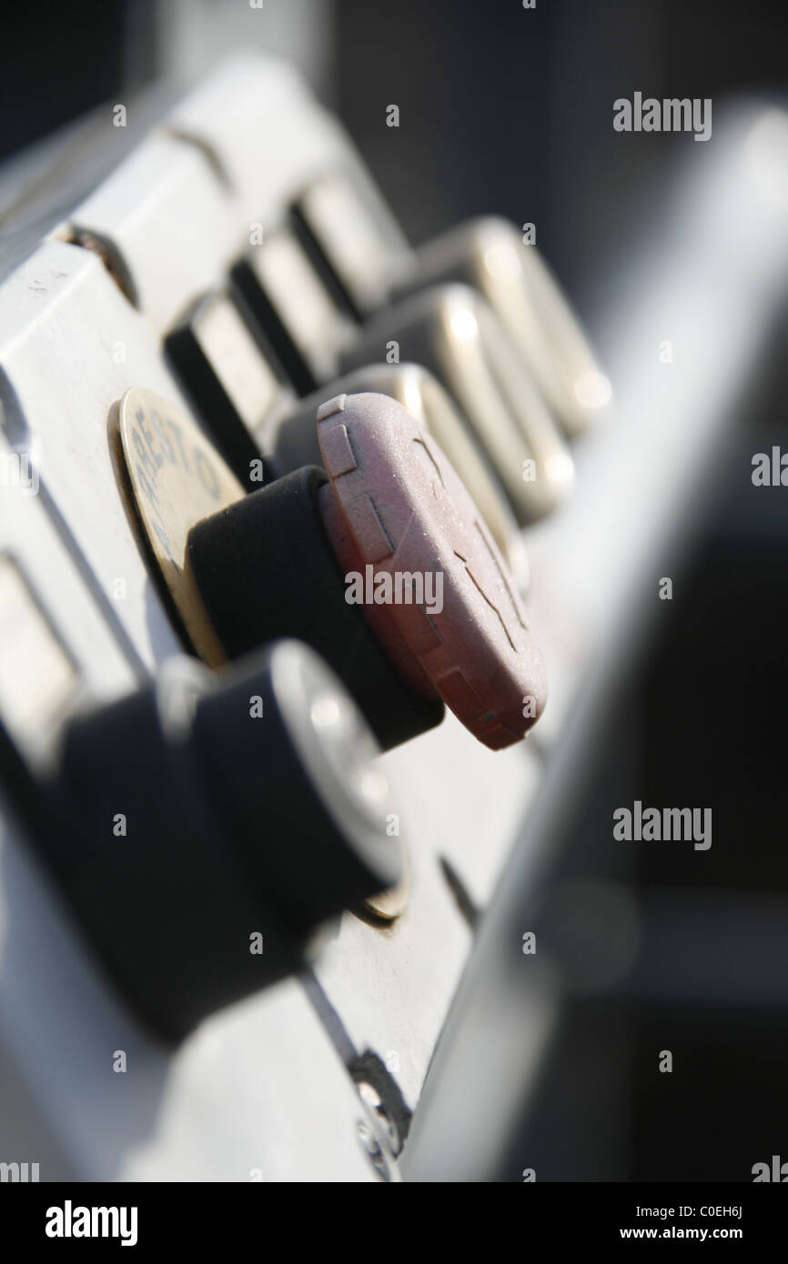 Control panel buttons ignition key hi-res stock photography and images ...