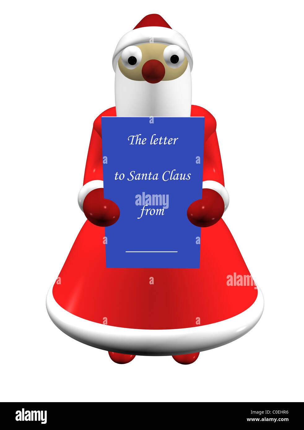 Letter to santa claus letter to father frost hi-res stock photography ...