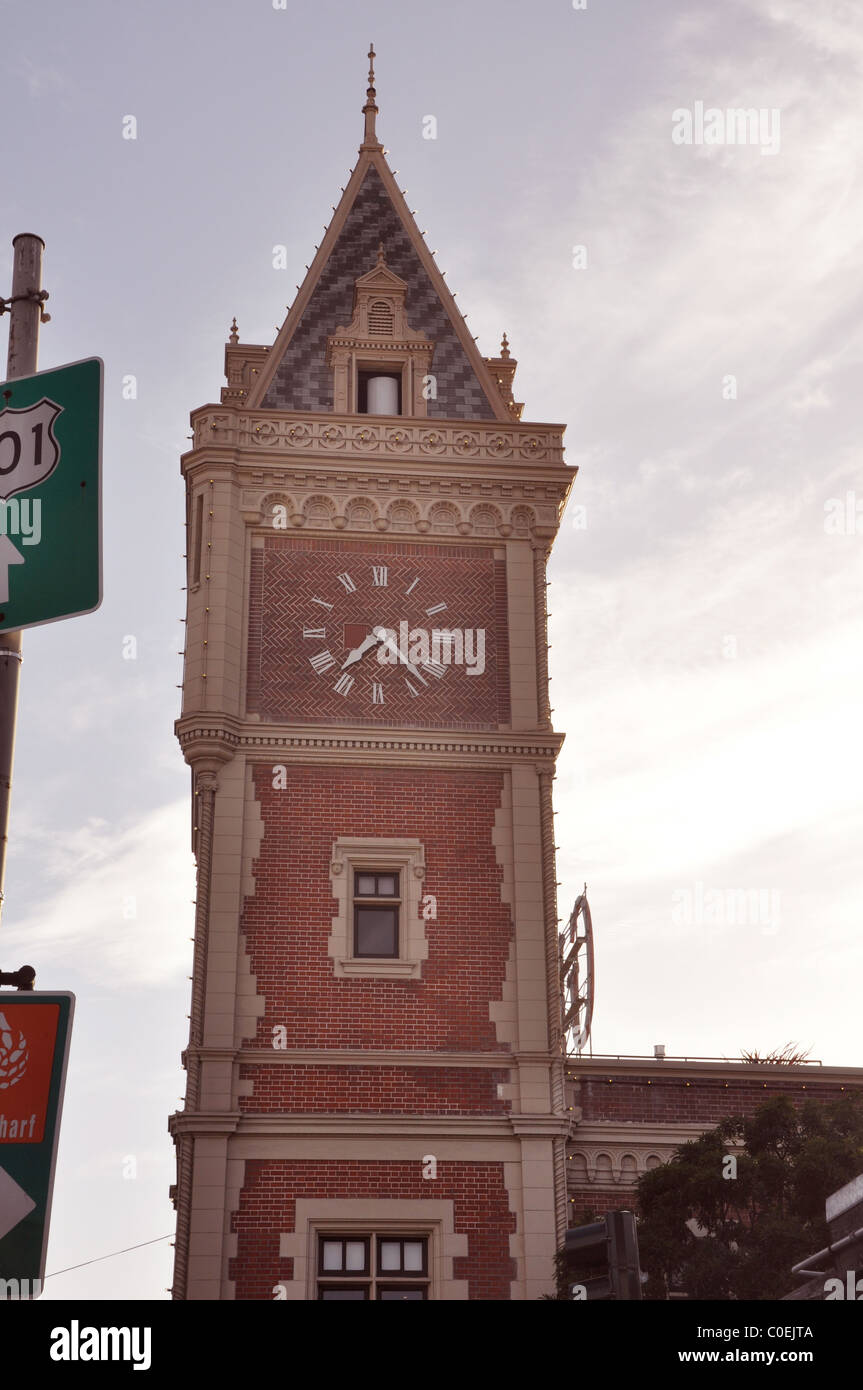 Ghirardelli clock tower hi-res stock photography and images - Alamy