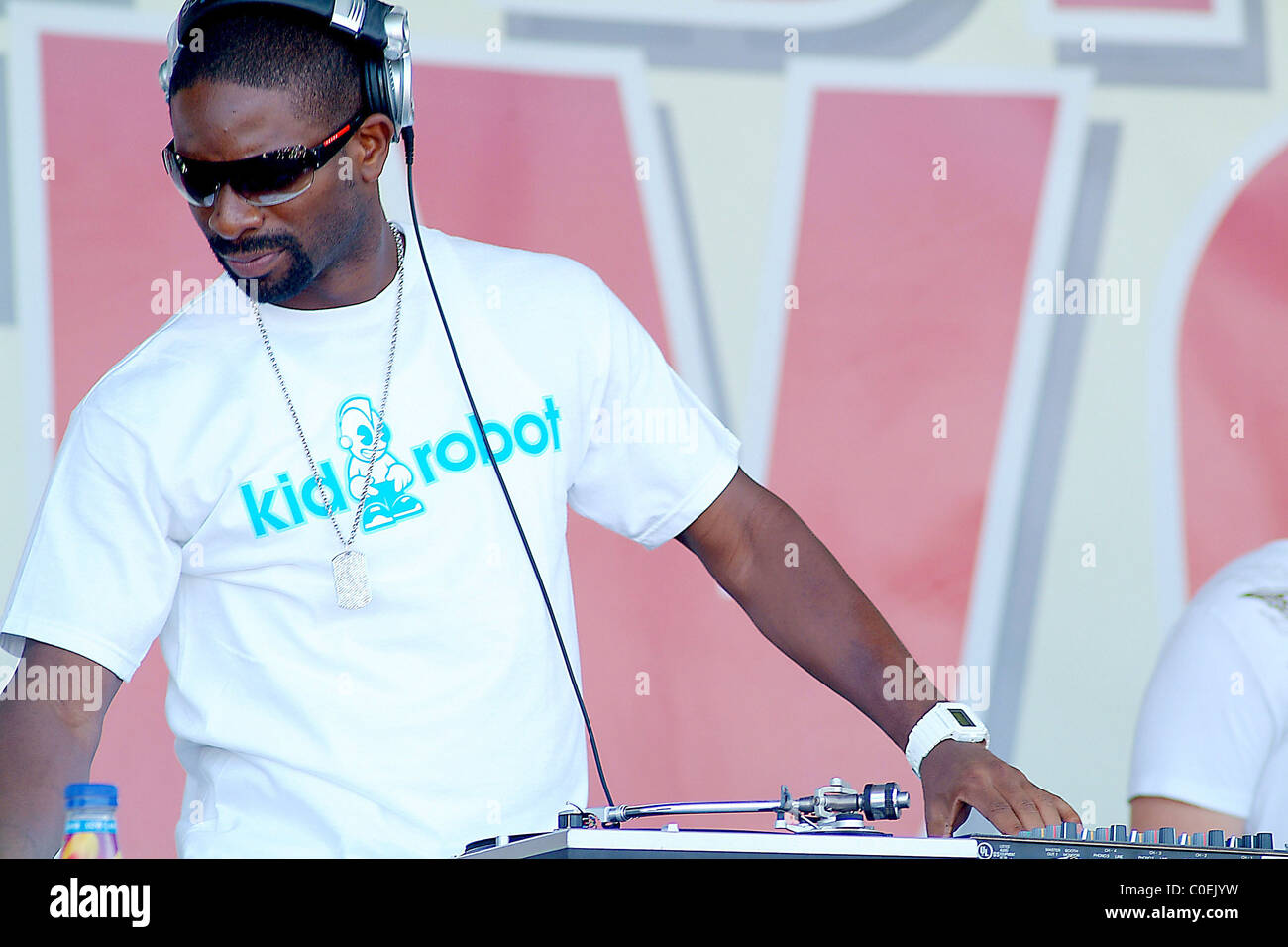 DJ Irie performing during the 4th annual Hooter's Energy Drink Beach ...
