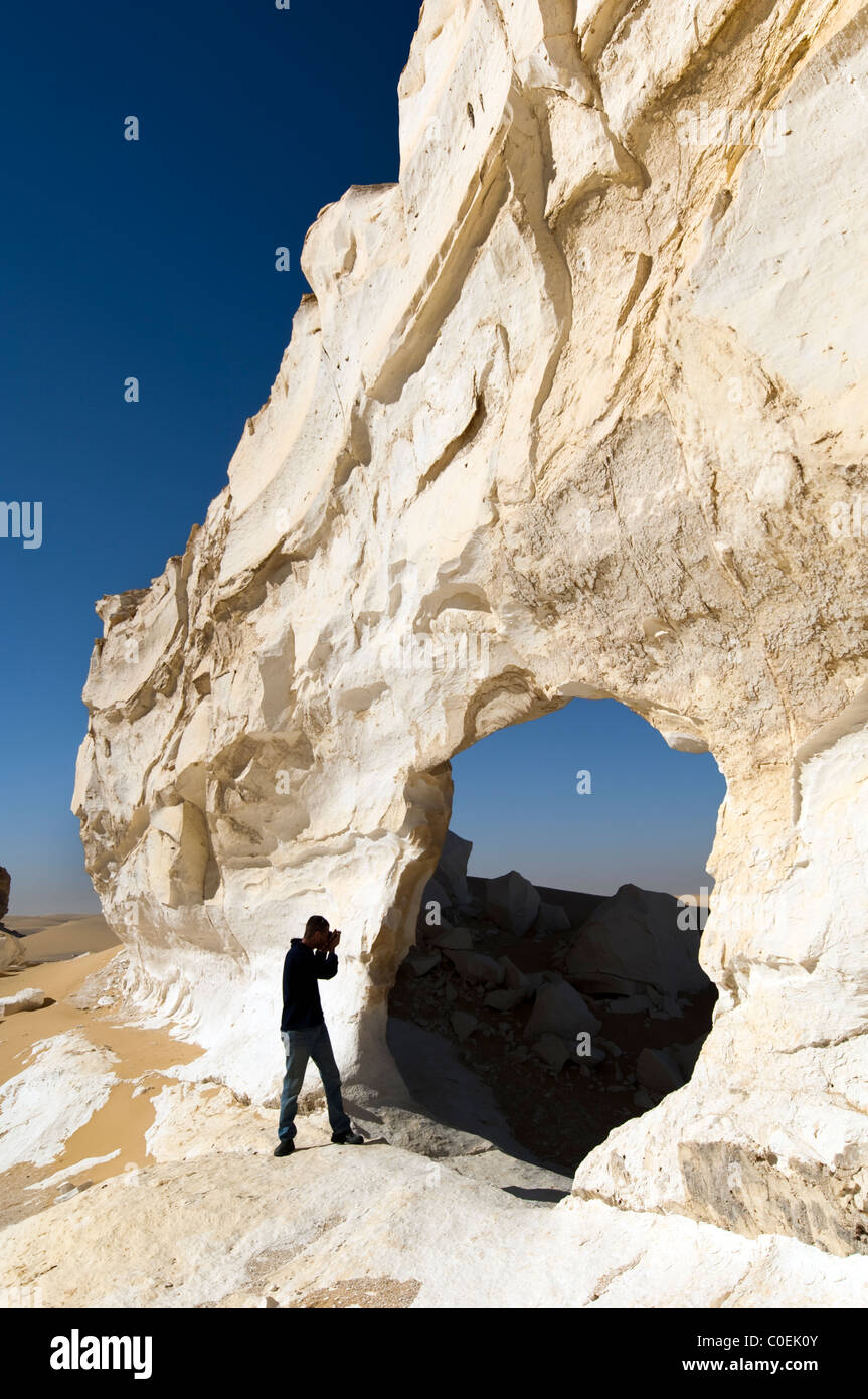 Rock Formations Western Desert Egypt Stock Photo - Alamy