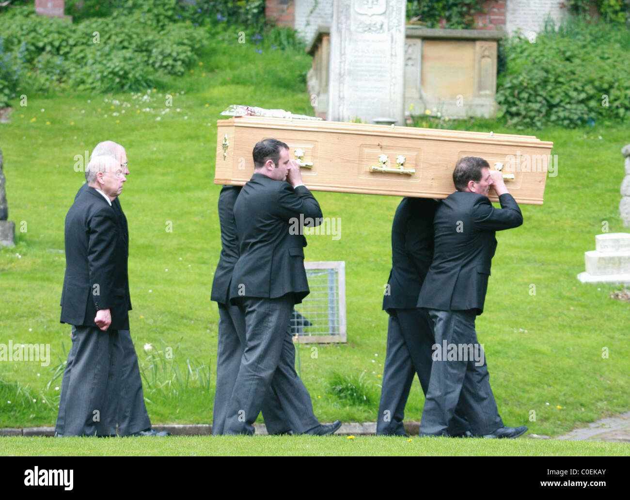 Close family and friends attend television presenter Mark Speight's ...