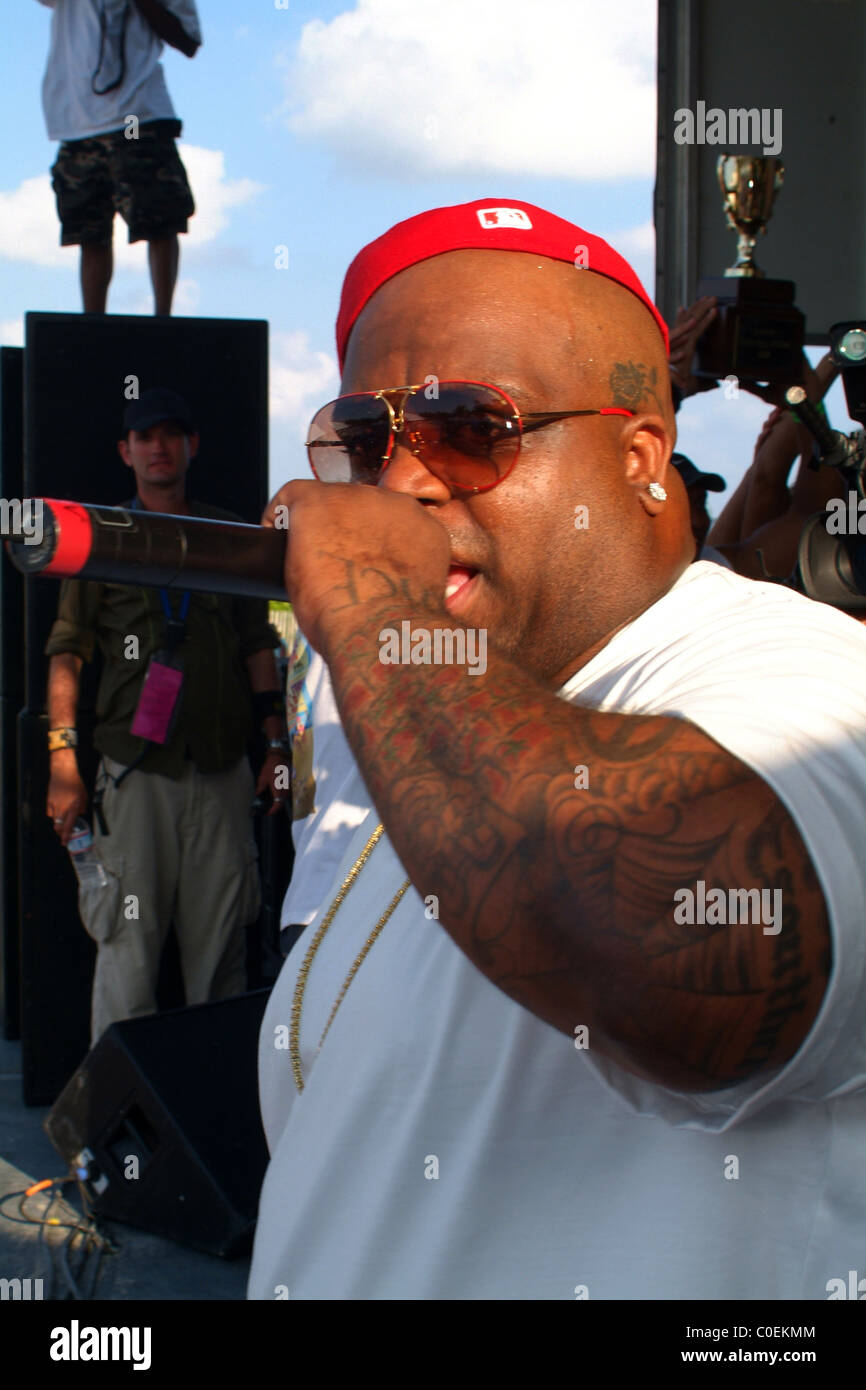Cee-Lo at the 4th annual Hooter's Energy Drink Beach Ball Festival on ...