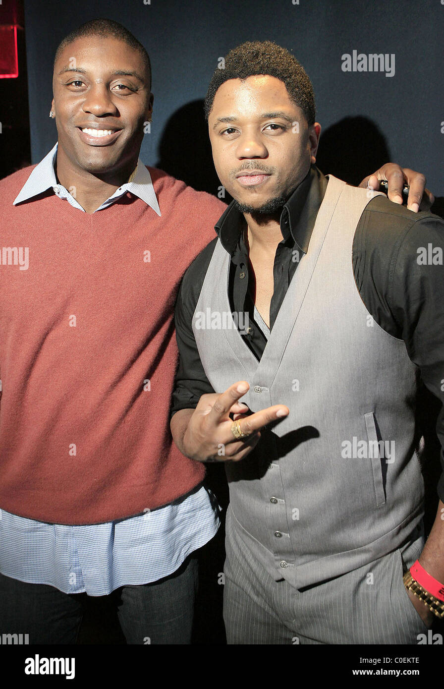 Danny Clark and Josea Sanchez at the ESPN magazine pre draft party held ...