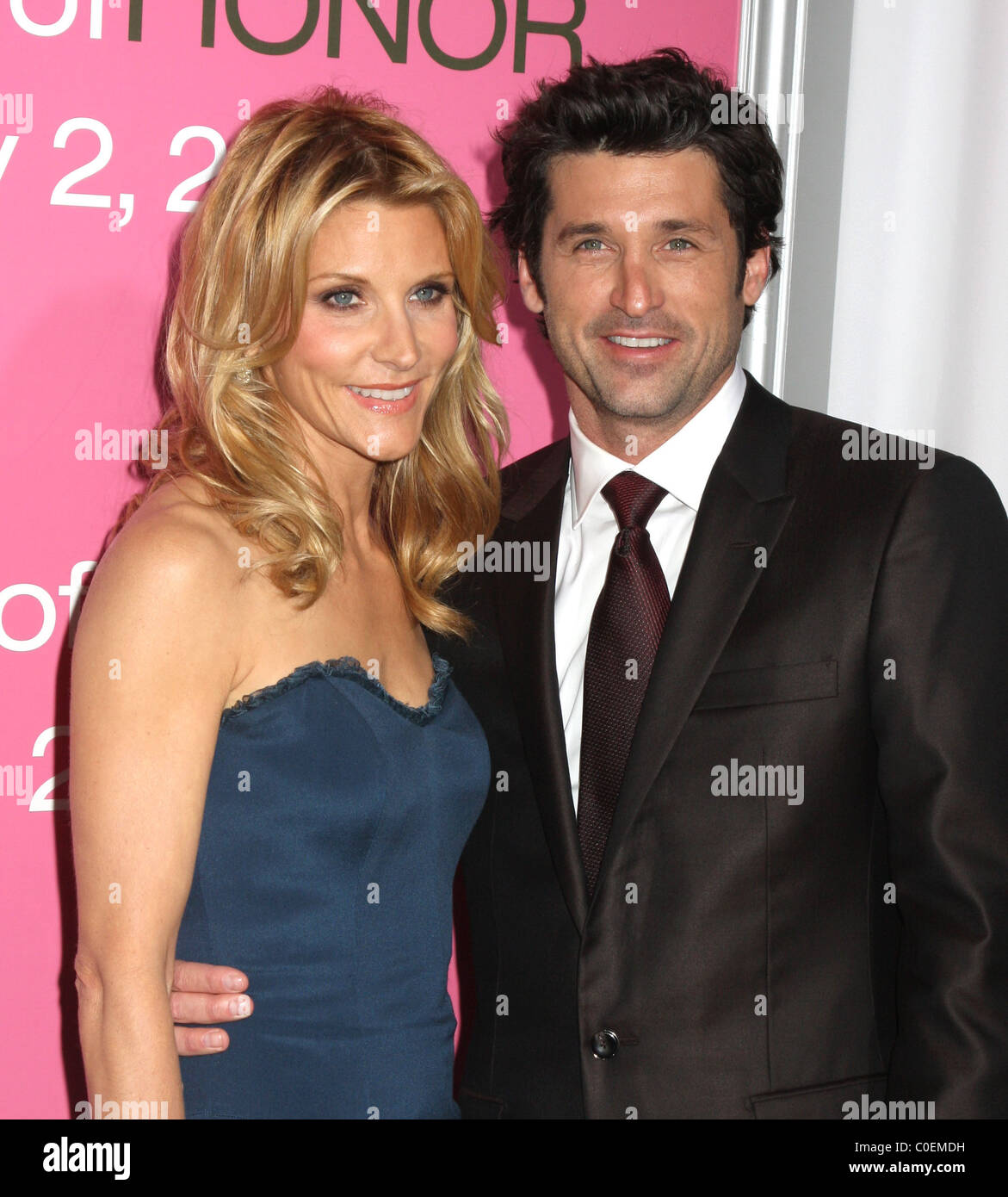 Patrick Dempsey and his wife Jillian at the NY Premiere of Made of ...