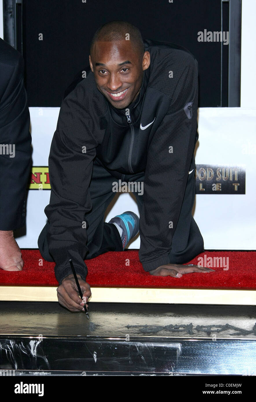 KOBE BRYANT KOBE BRYANT HAND AND FOOTPRINT CEREMONY HOLLYWOOD LOS ...
