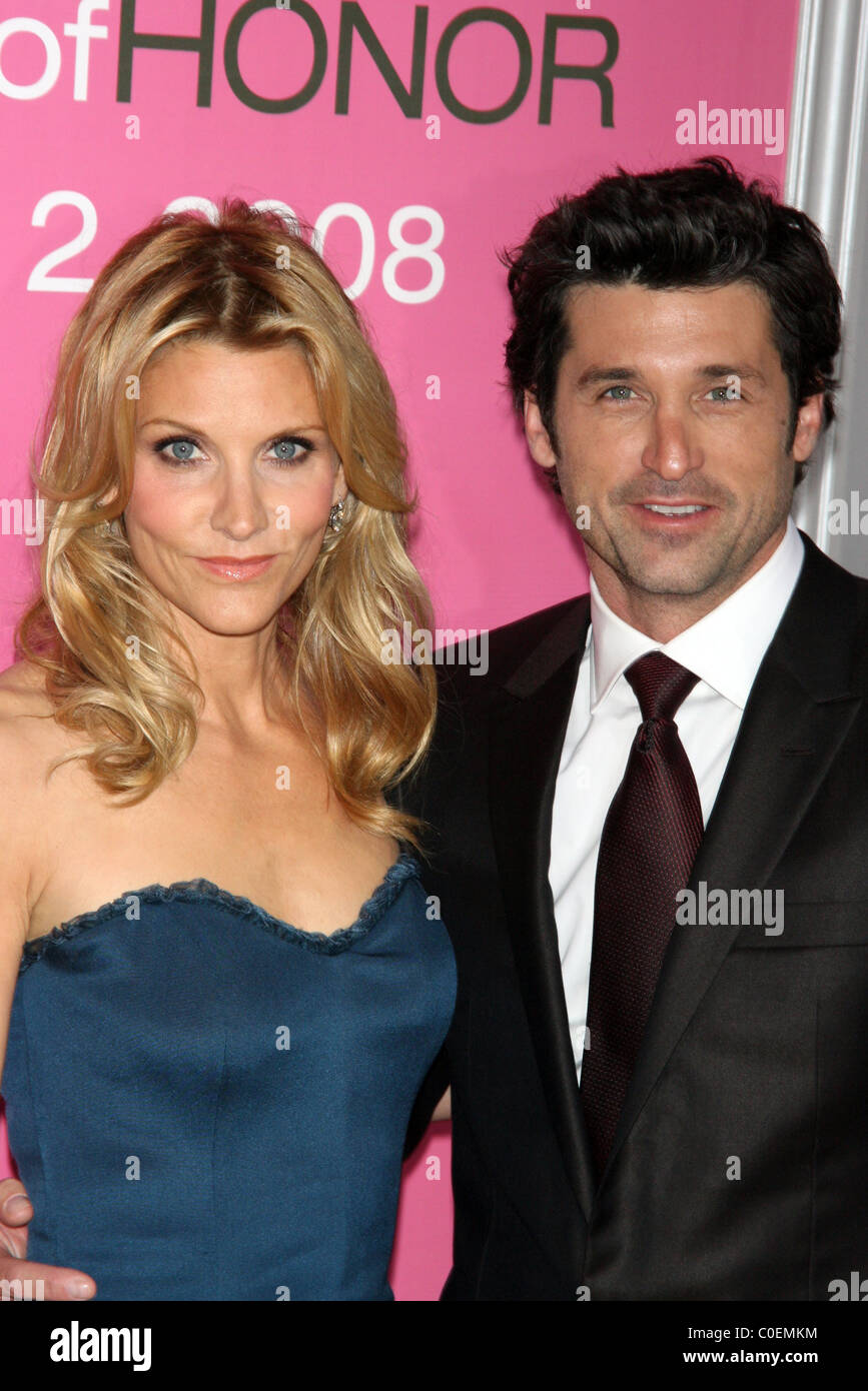 Patrick Dempsey and Jillian Fink World premiere of 'Made of Honor' held ...