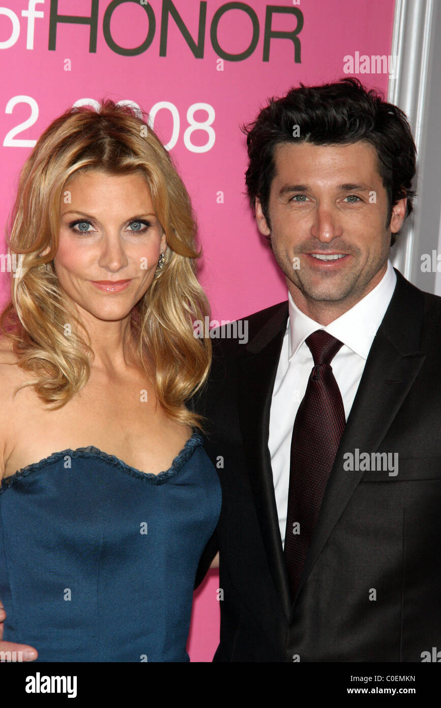 Patrick Dempsey and Jillian Fink World premiere of 'Made of Honor' held ...