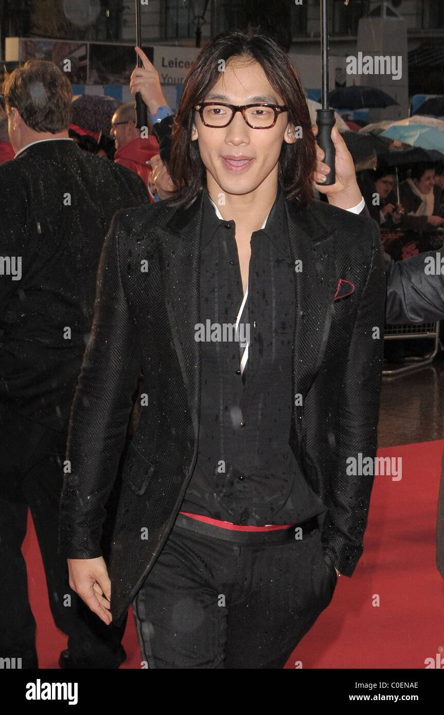Rain UK Premiere of Speed Racer held at the Empire Leicester Square ...