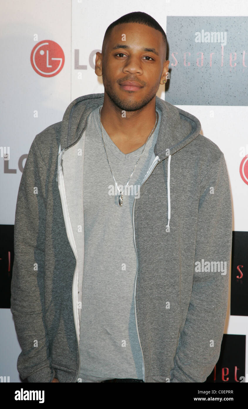 Reggie Yates, Launch party for the new Scarlet television sets from LG ...