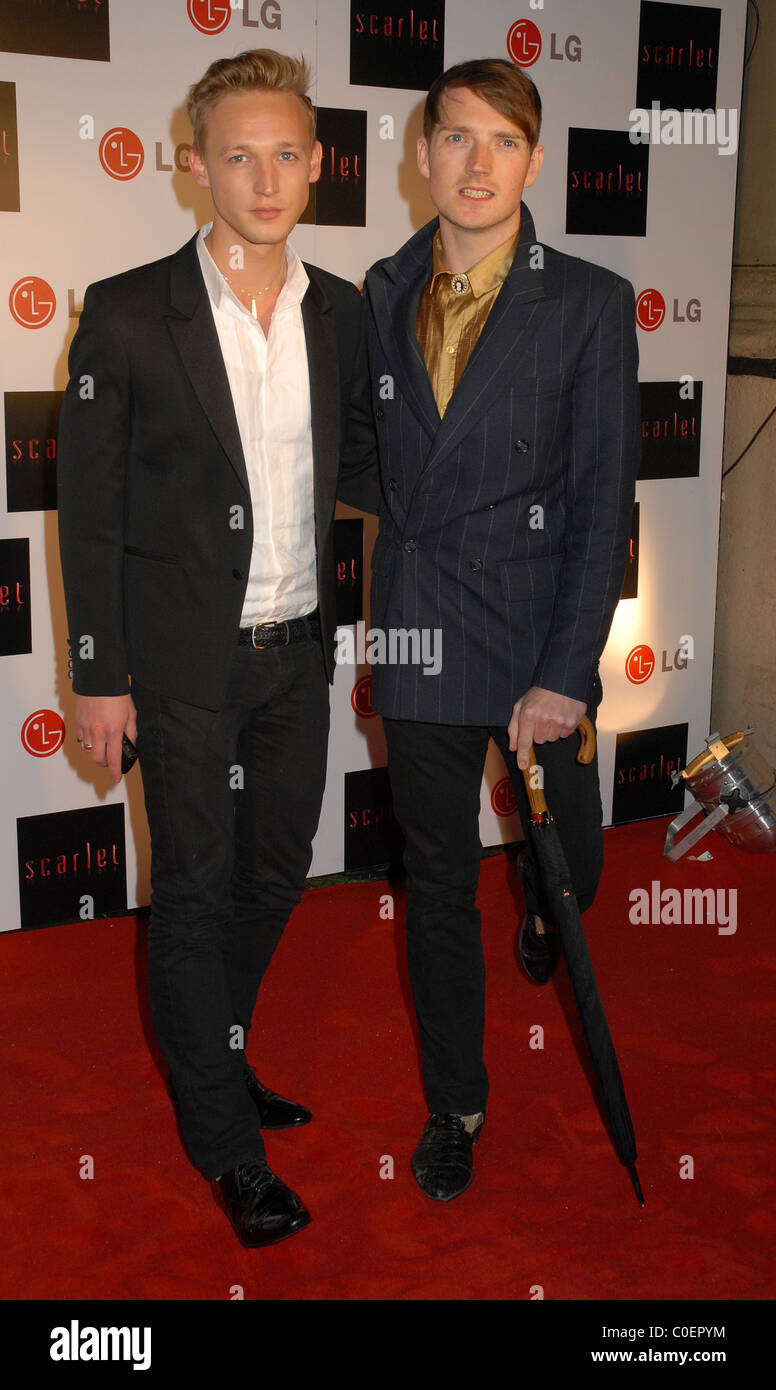 Paul Stewart and Dan Gillespie Sells of The Feeling, Launch party for ...