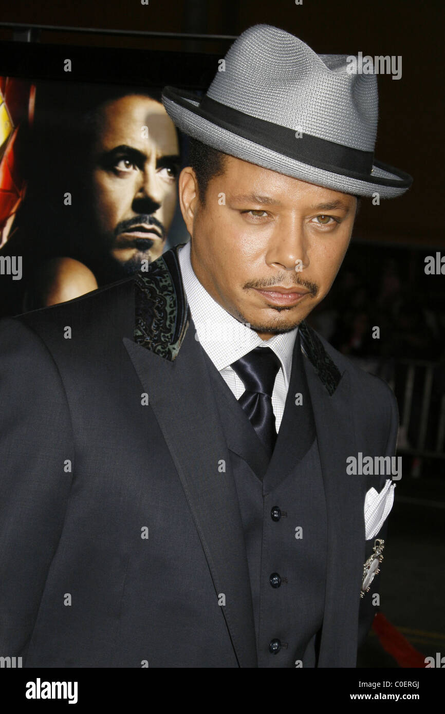 Terrence Howard Los Angeles Premiere of 'Iron Man' held at Grauman's ...