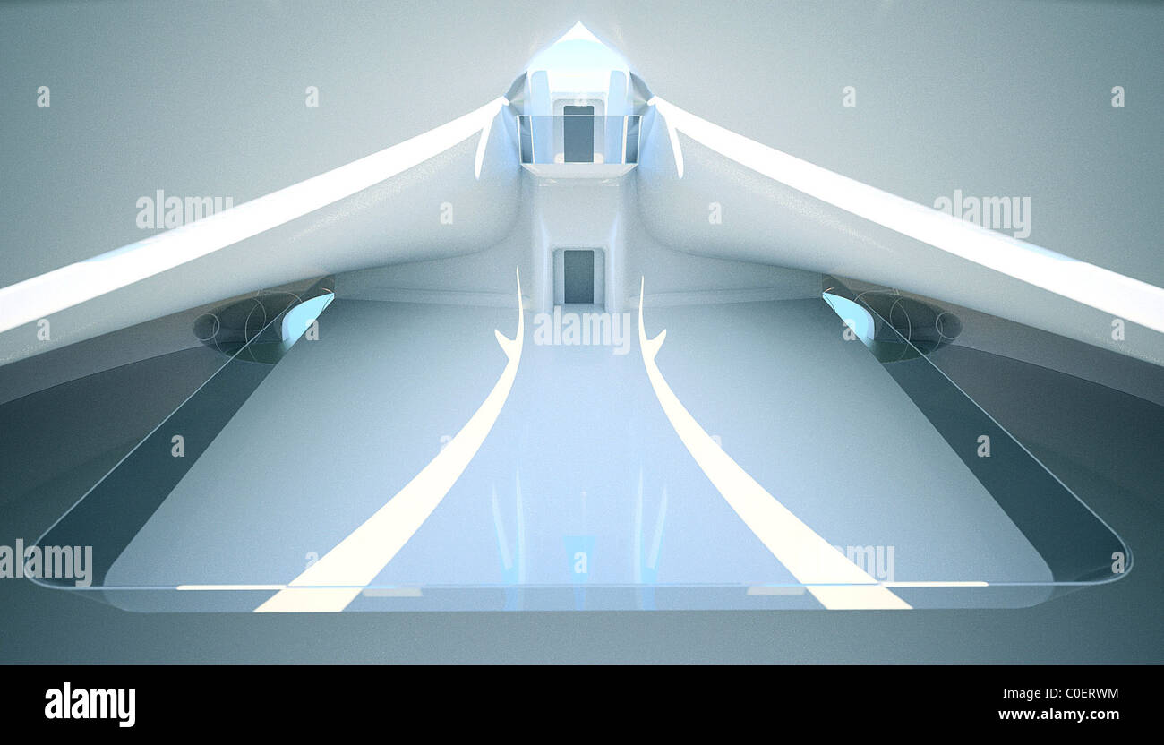 * NEW JET HOUSE It may look like some new supersonic aircraft or UFO ...